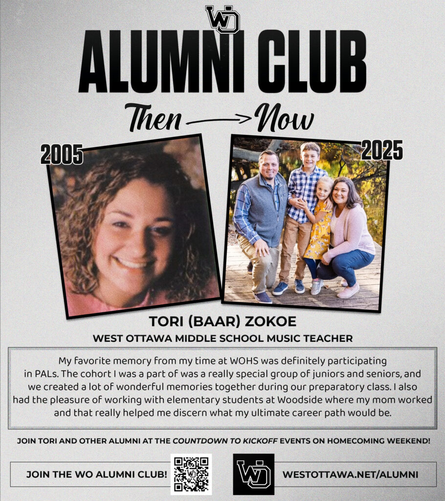 Tori Baar Zokoe West Ottawa Public Schools
